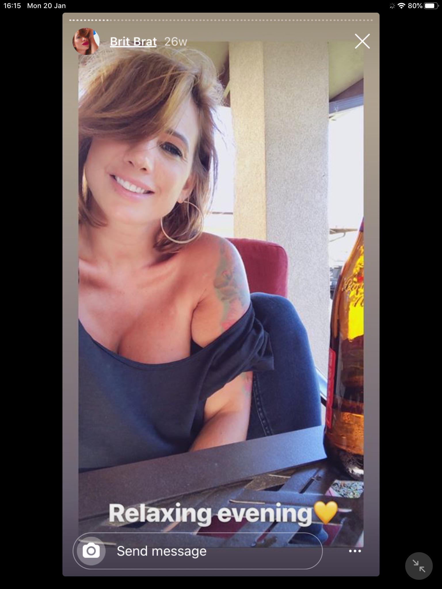 “Relaxing evening 💛" - Brittamy Elizabeth | Scrolller