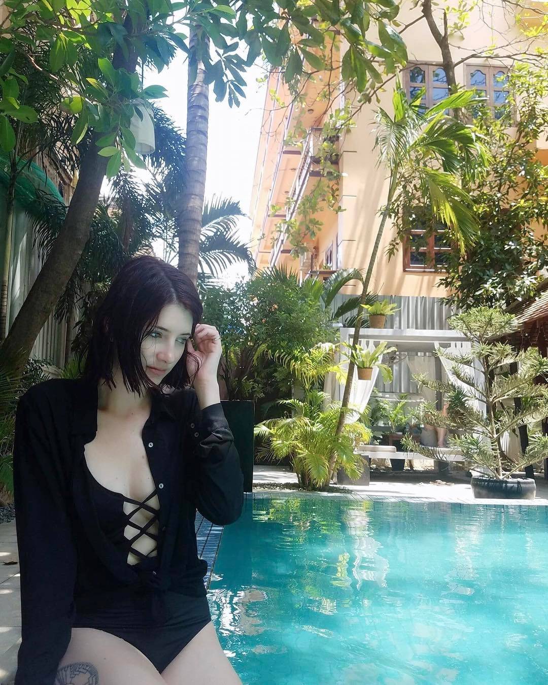 Relaxing Poolside in Cambodia | Scrolller