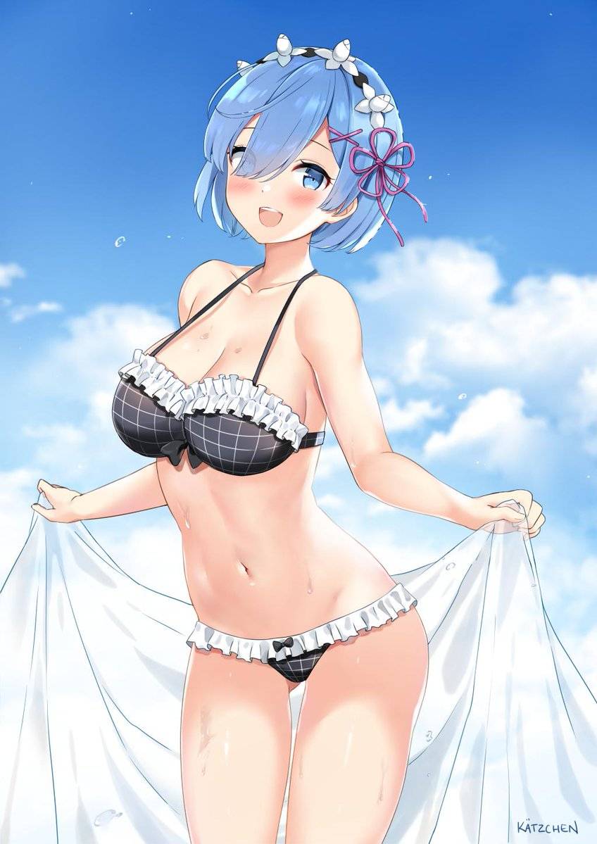 Rem in a bikini [Re:Zero] | Scrolller