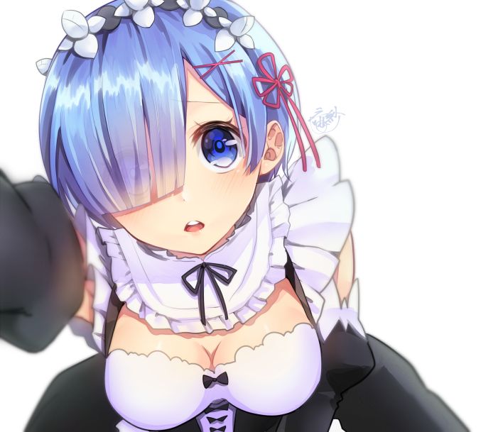 Rem taking a selfie | Scrolller