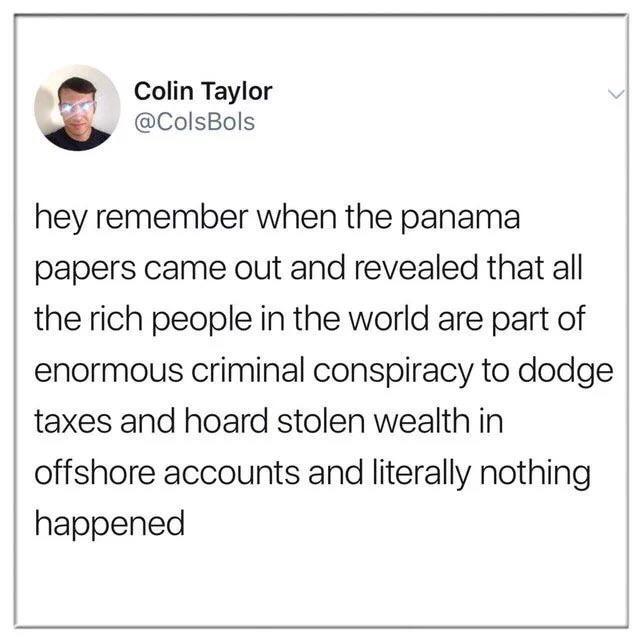 Remember the Panama Papers! | Scrolller