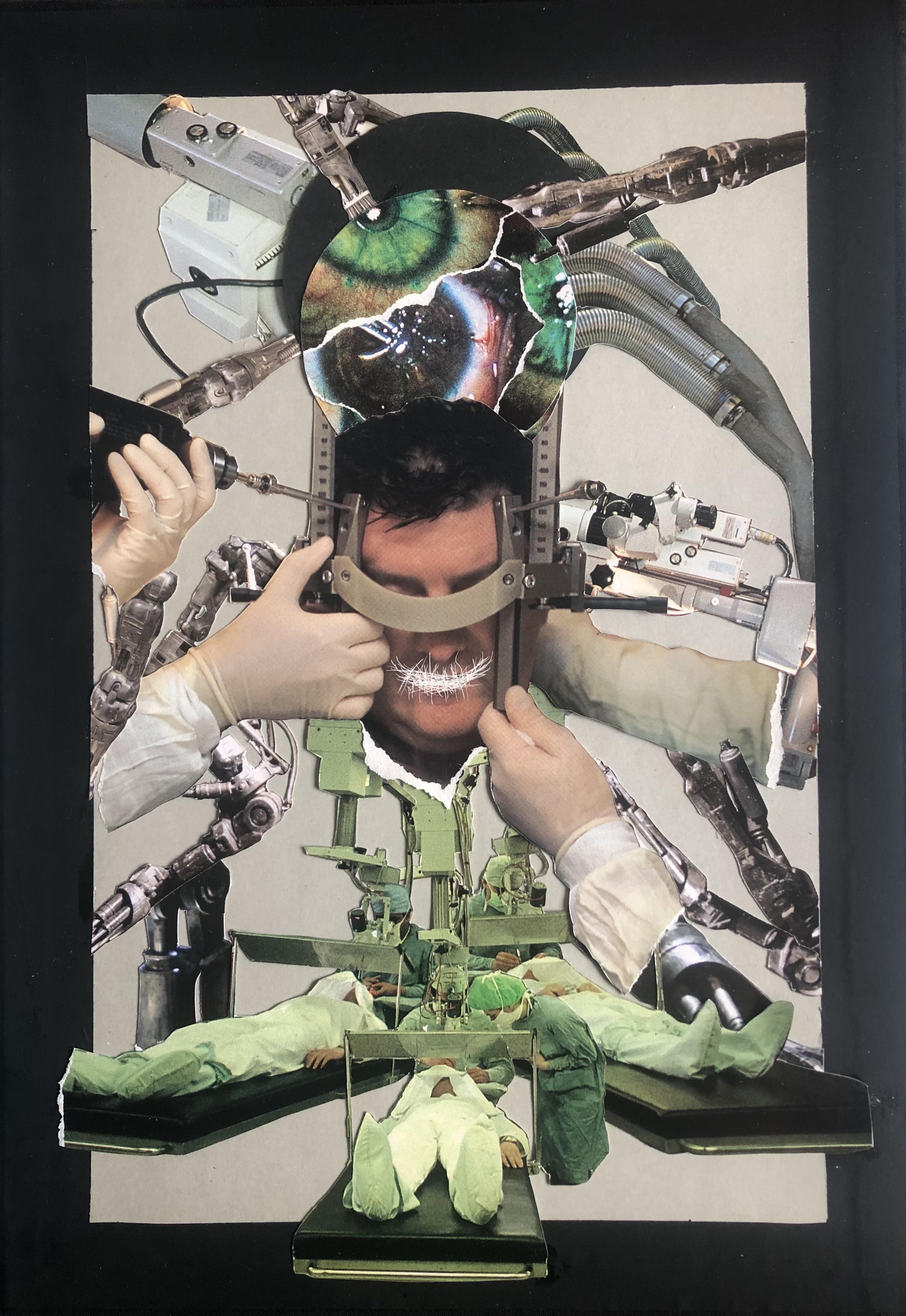 Replace the Flesh [analog collage] | Scrolller