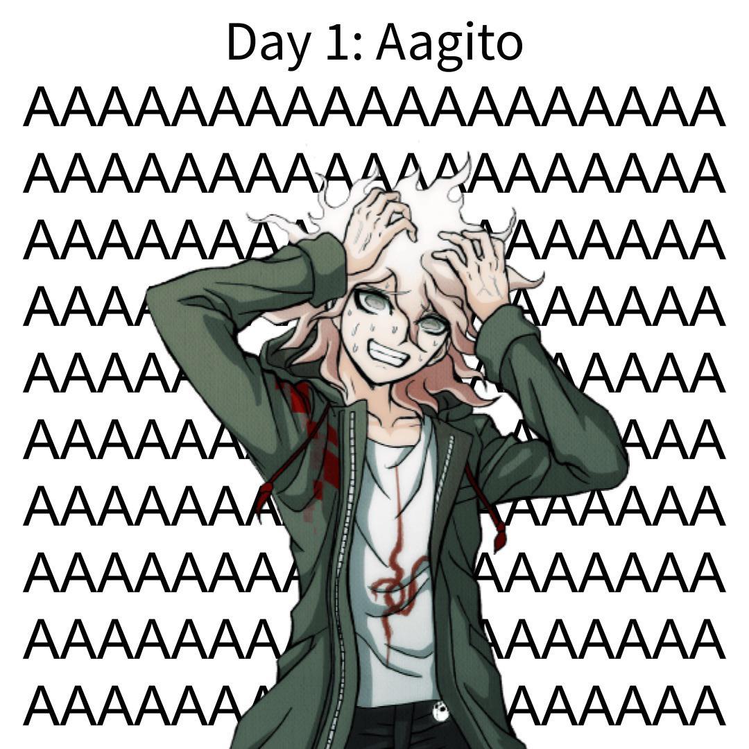 Replacing the N in Nagito with every letter of the alphabet day 1: Aagito | Scrolller