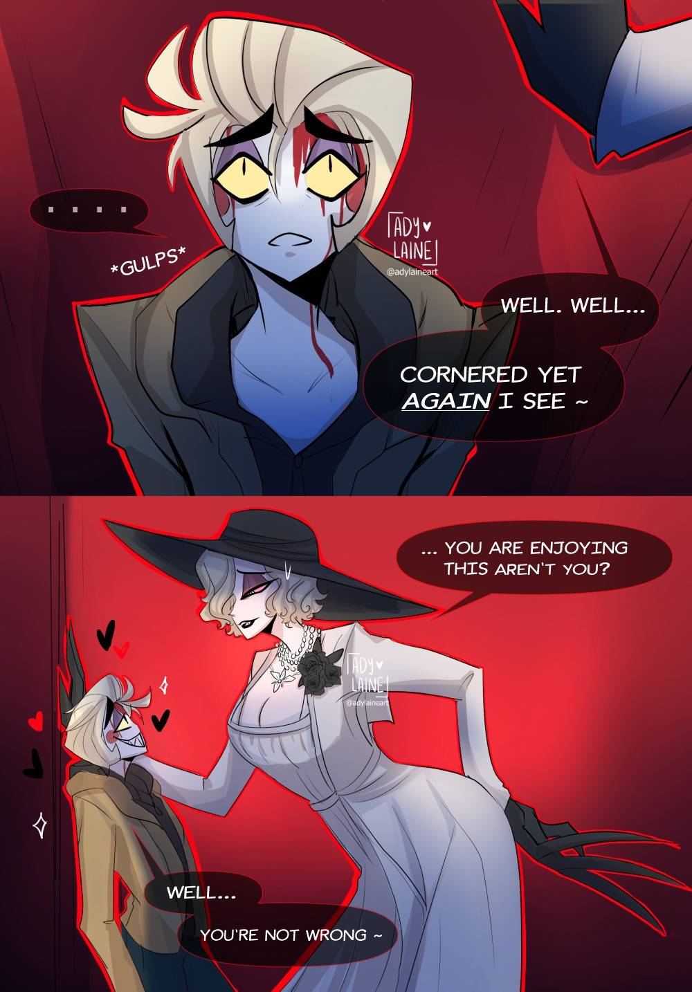 Resident evil/hazbin crossover | Scrolller