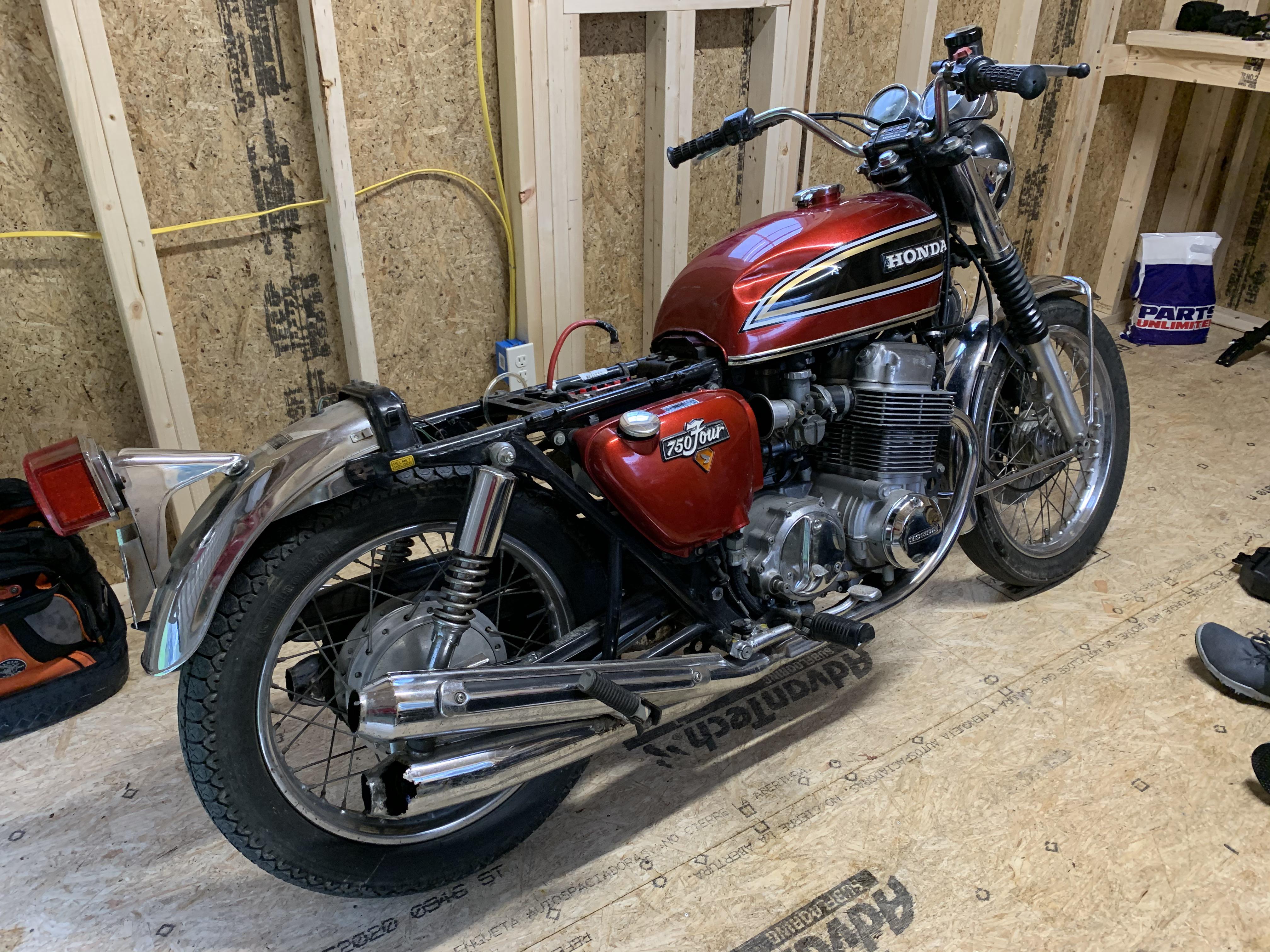 Restoring my CB750 Four K5! | Scrolller