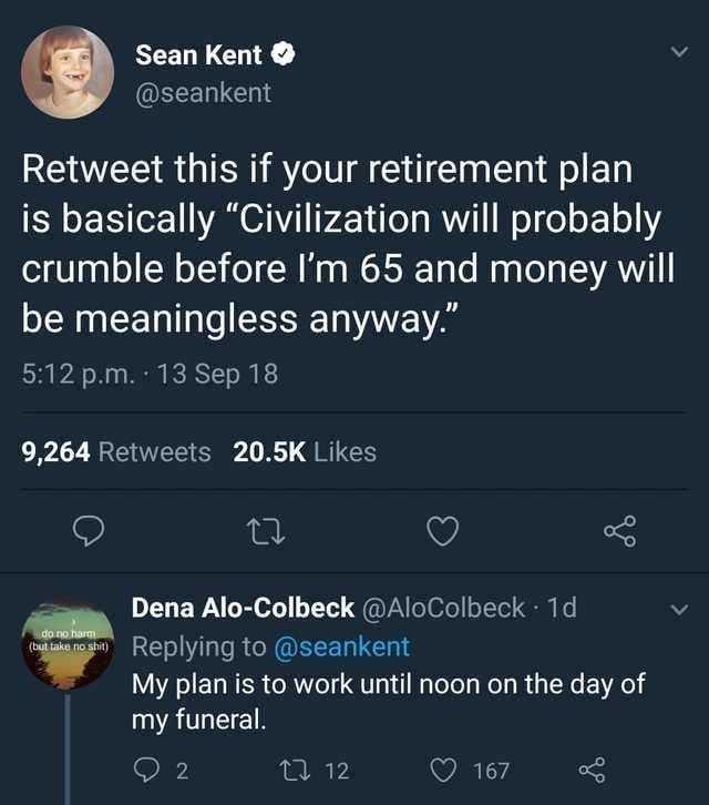 Retirement plan | Scrolller