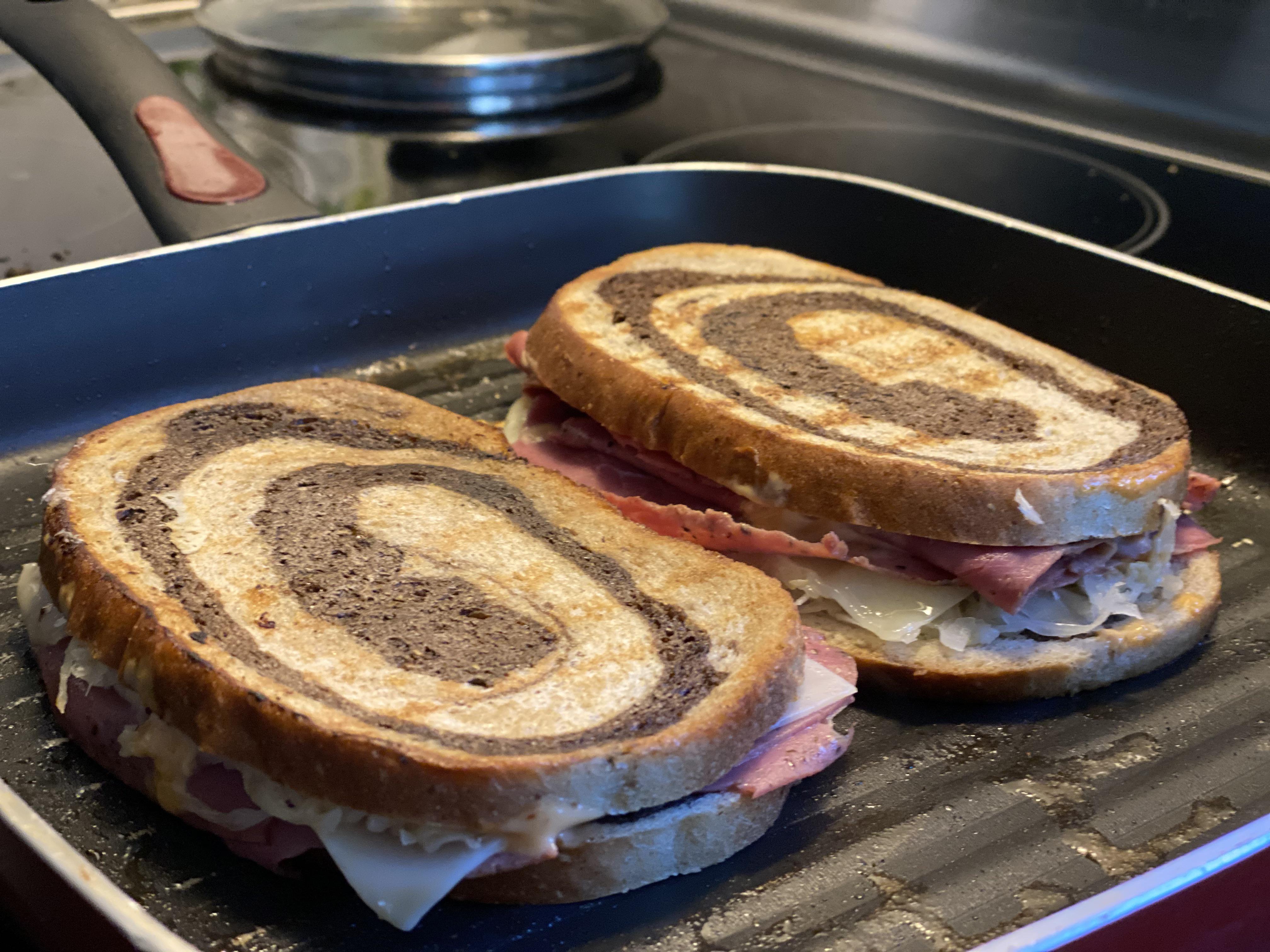 Reubens for dinner.. | Scrolller