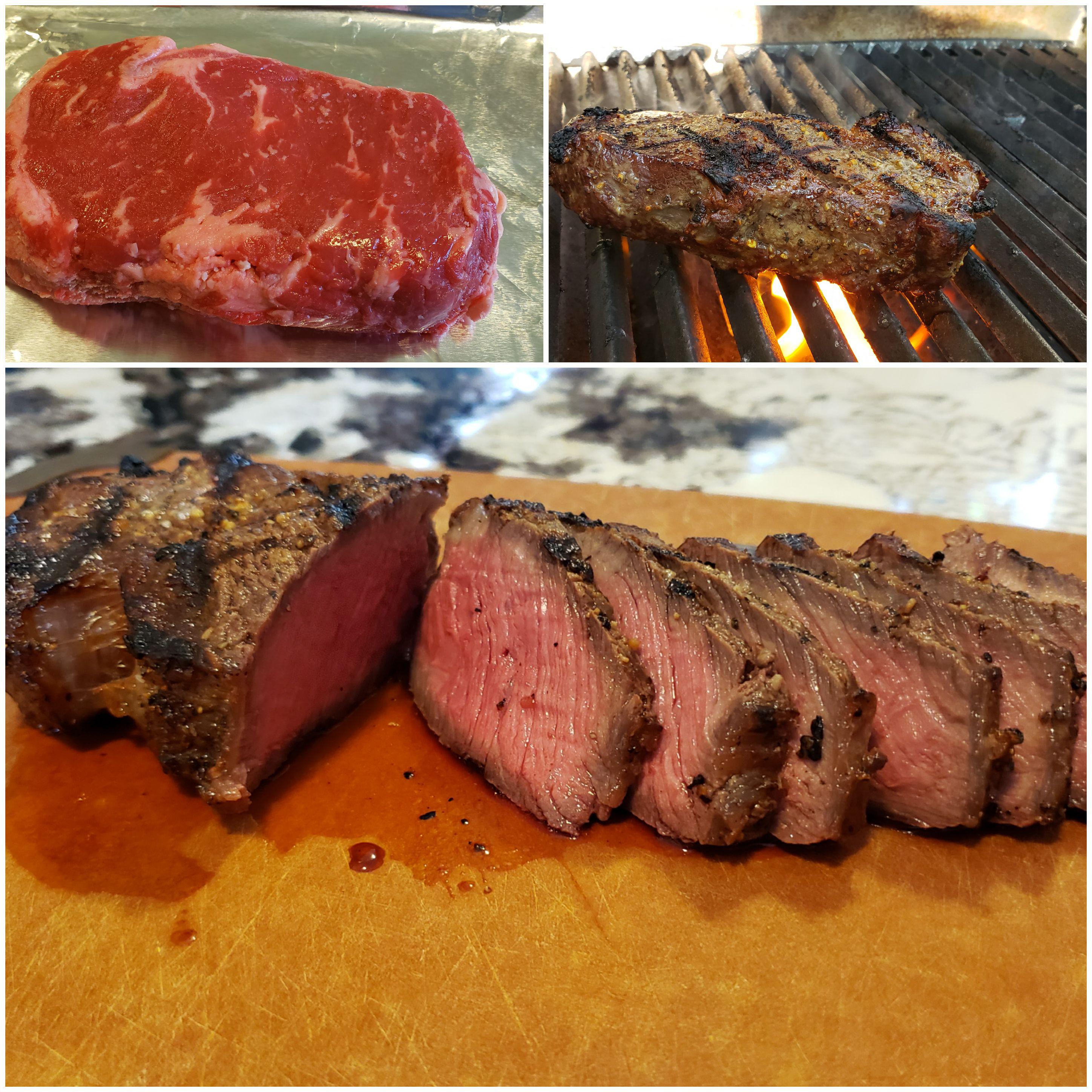 Reverse Sear NY Strip Steak! | Scrolller