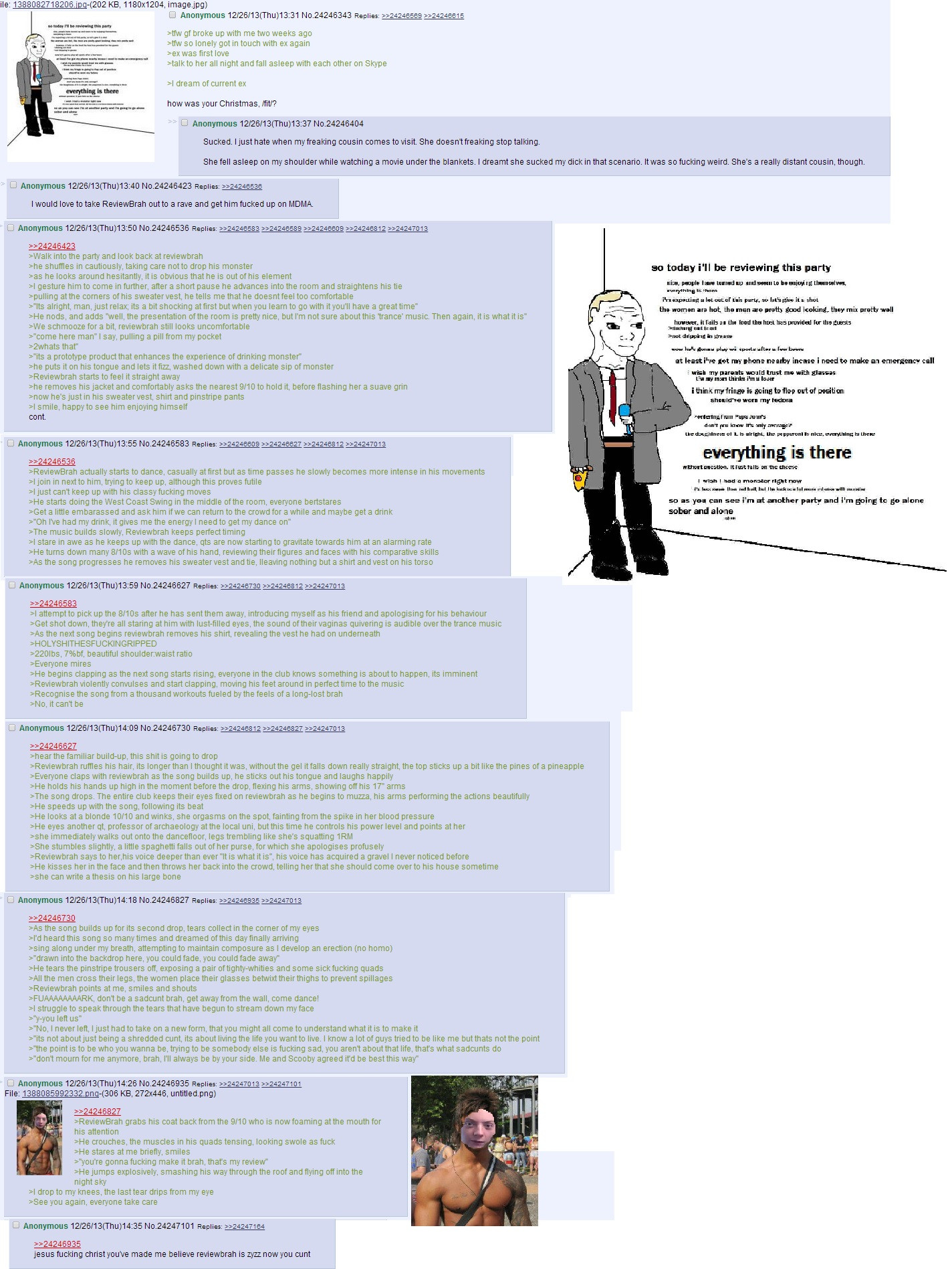 Review brah channels Zyzz on MDMA. | Scrolller