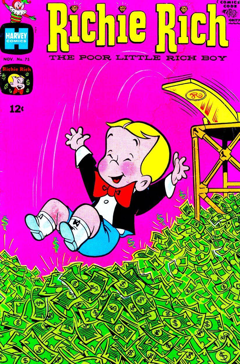 Richie Rich, the poor little rich boy | Scrolller