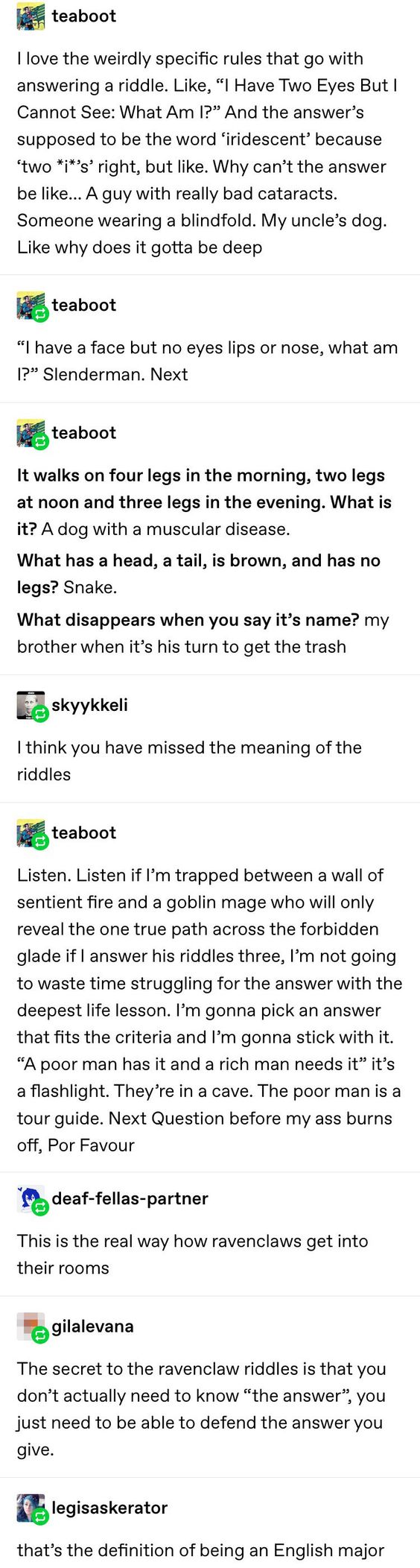 Riddles | Scrolller