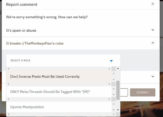Ridiculous scrollbars wasting lots of space on the report dialog | Scrolller