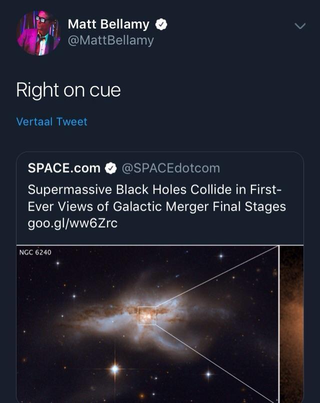 'Right on cue' | Scrolller