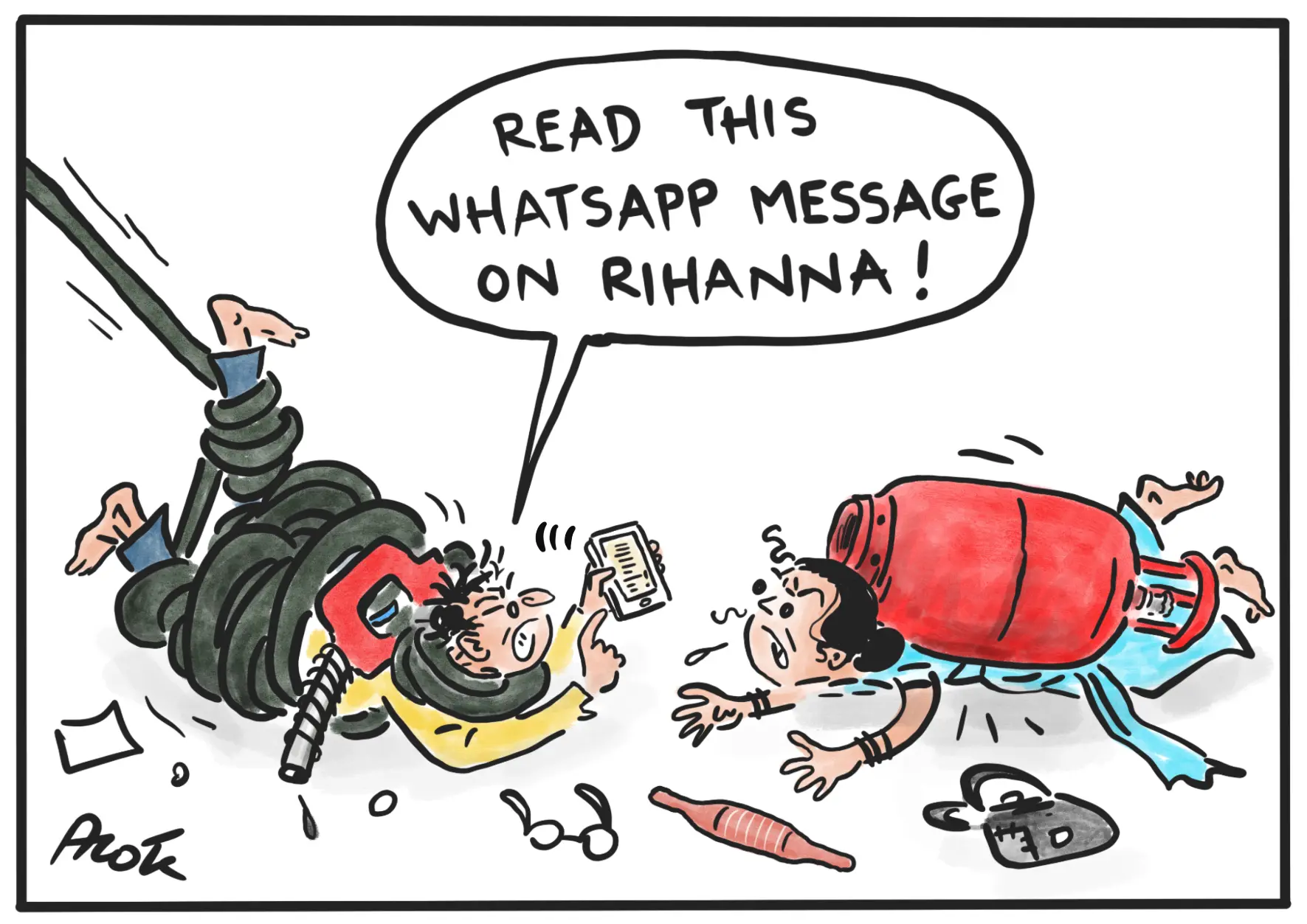 Rihanna Scrolller