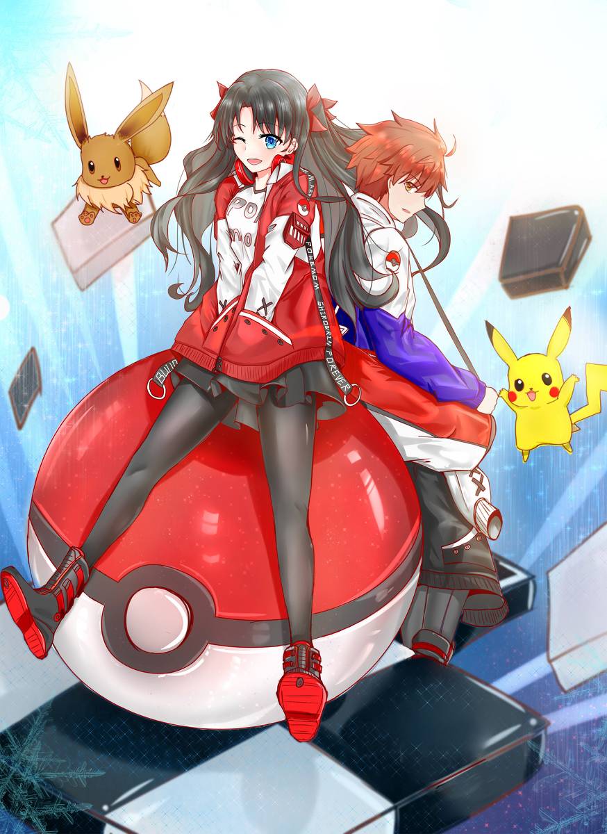 Rin and Shirou(Fate x Pokemon) | Scrolller