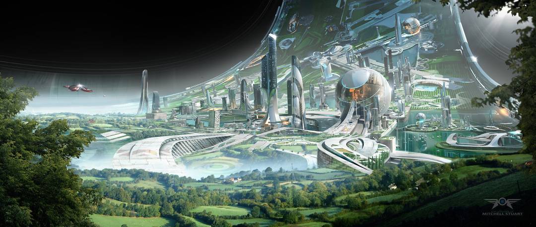 Ringworld Habitat by Mitchell Stuart | Scrolller
