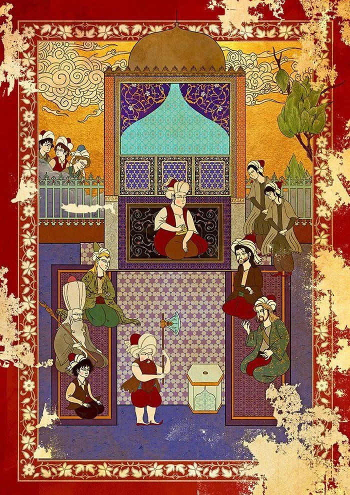 Rivendell- Forming of the Fellowship in Ottoman Style | Scrolller