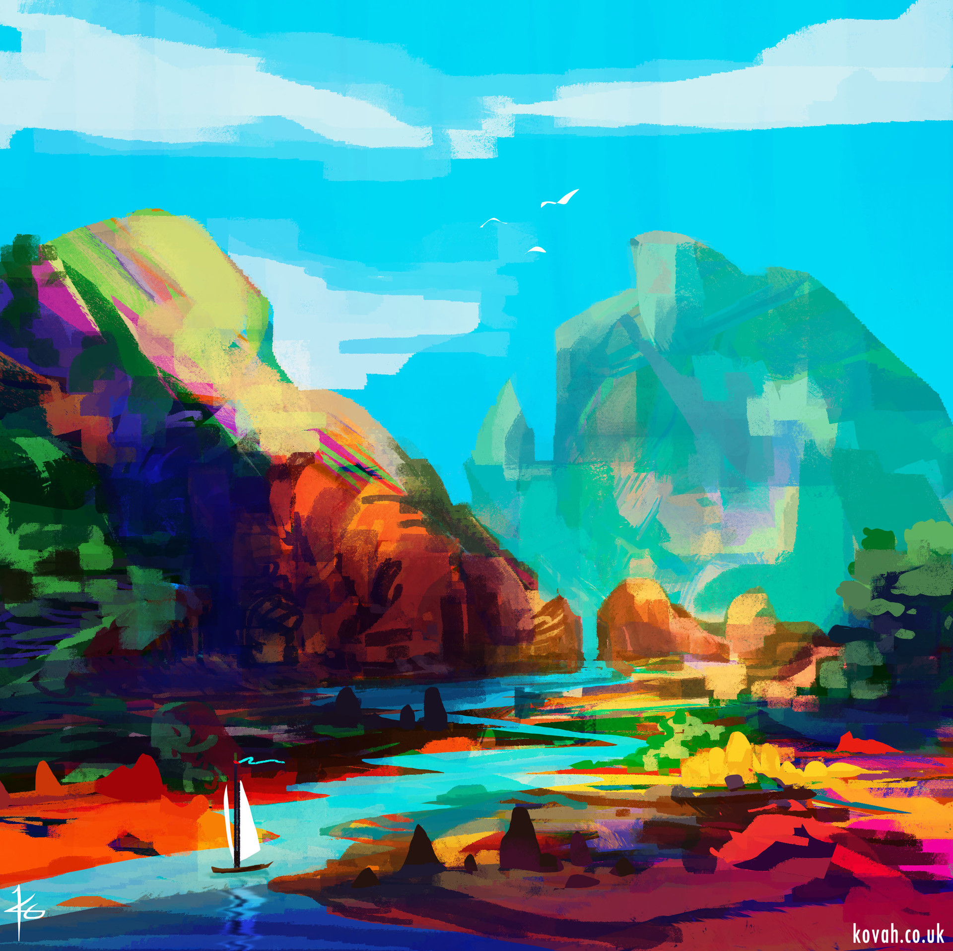 River by Katy Grierson | Scrolller