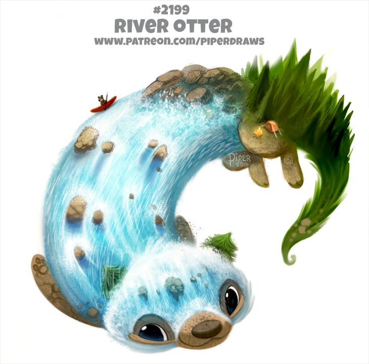 River Otter by Piper Thibodeau | Scrolller