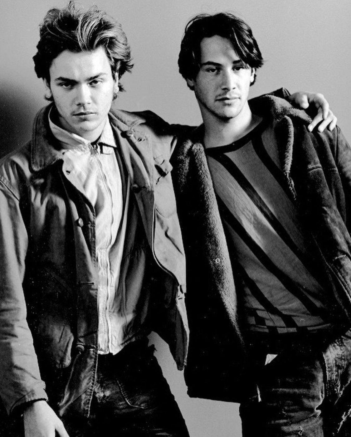 River Phoenix & Keanu Reeves, 1991 | Scrolller