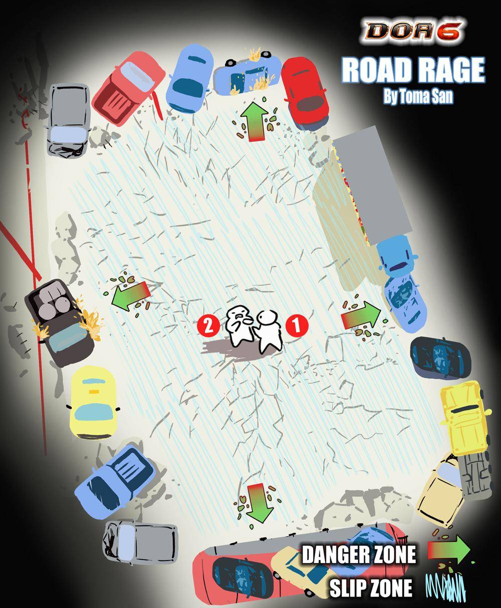 Road rage - doa6 stage done on my art stream | Scrolller
