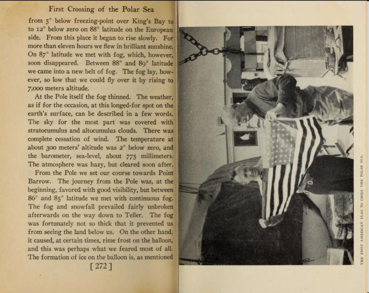 Roald Amundsen on the fog and increase in temperature towards the north pole | Scrolller