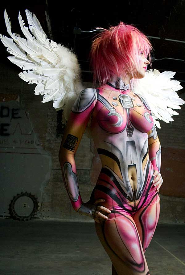 Discover more like GirlsWithBodyArt: Robo Angel and Related Content | Scrolller