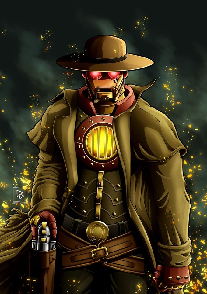 Robot Cowboy | Scrolller