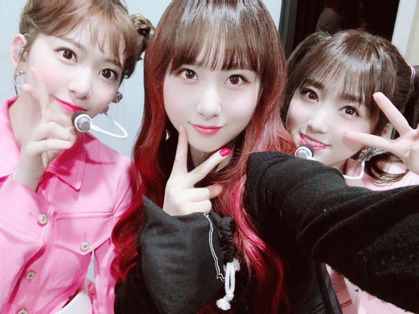 Rocket Punch Takahashi Juri And IZ*ONE Miyawaki Sakura And Yabuki Nako | Scrolller