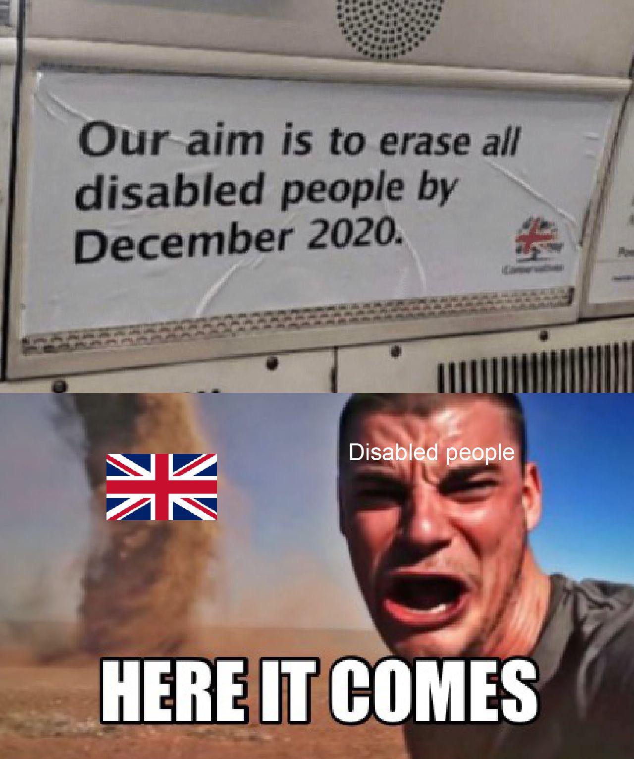 Rocking that disabled people brow | Scrolller