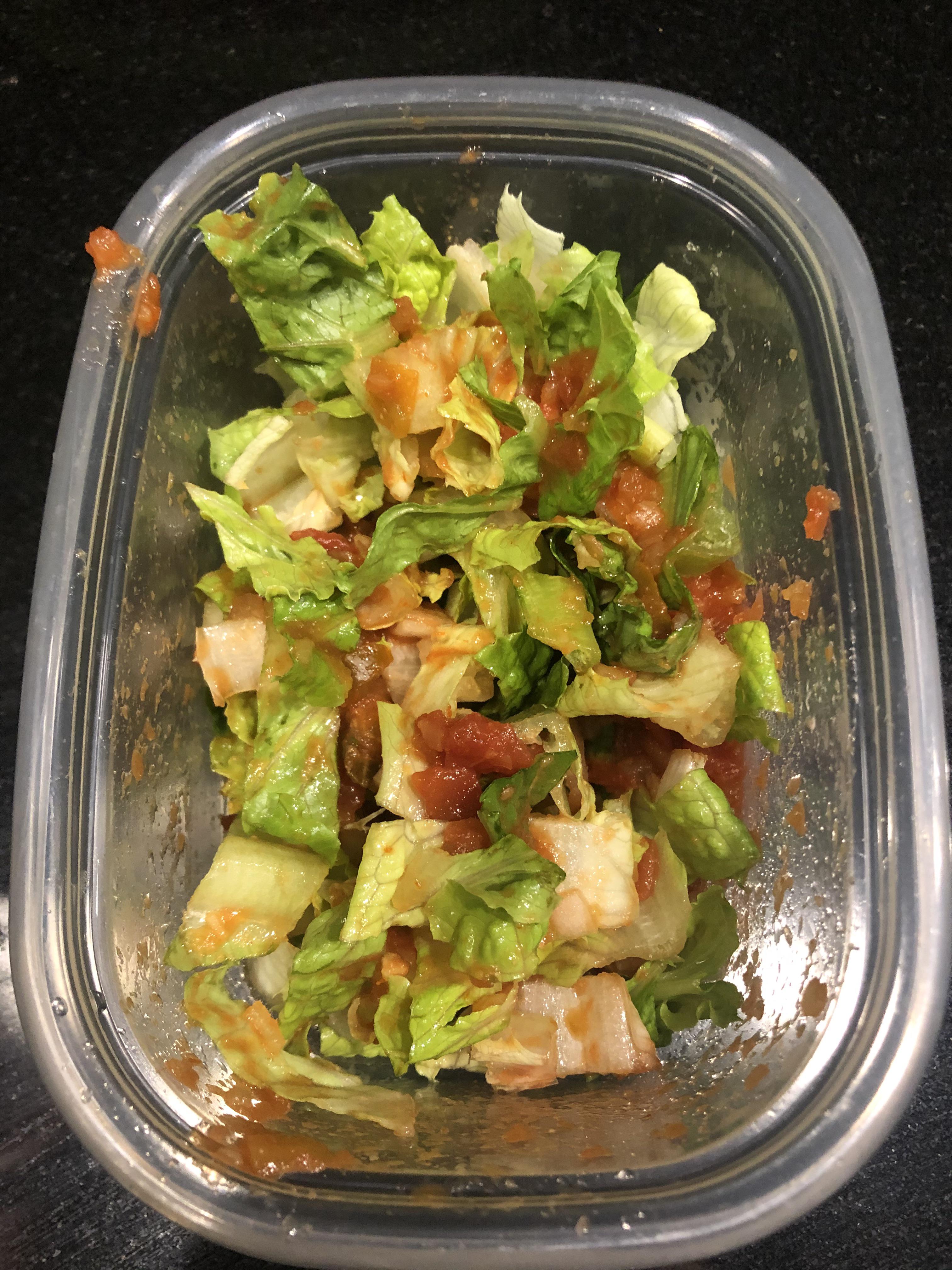 Romaine and salsa, a classic | Scrolller