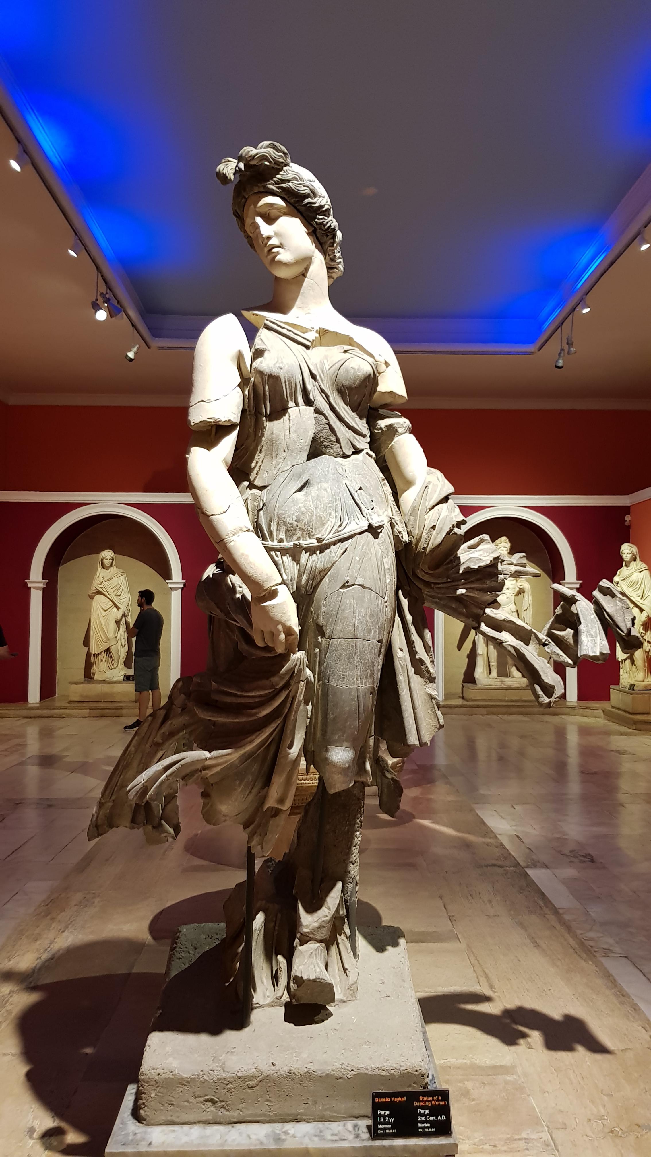Roman sculpture from Perge, Pamphylia 2nd century A.D. Antalya Museum | Scrolller