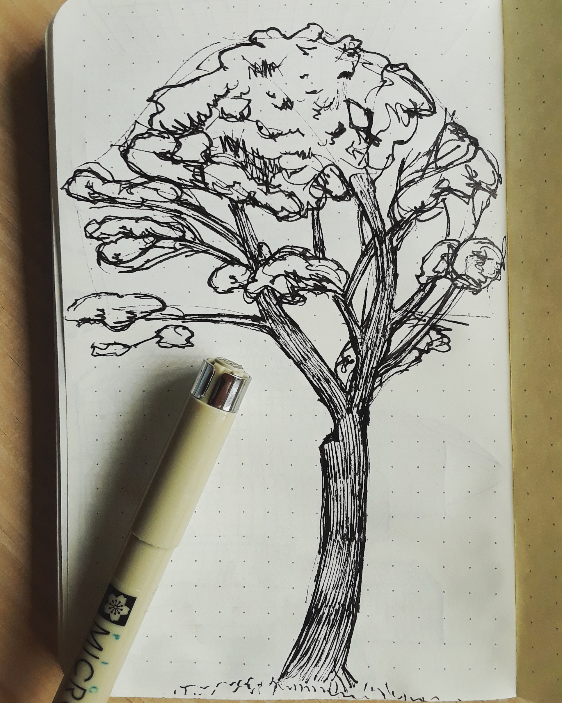 Rough sketch done waiting for the bus | Scrolller