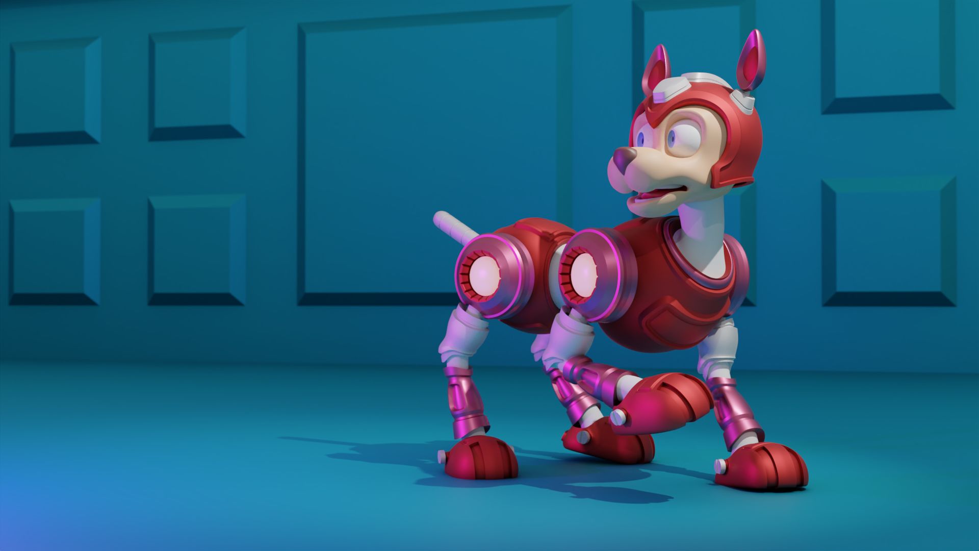 Rush, made in Blender | Scrolller