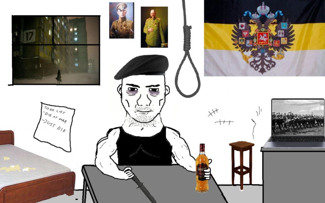 Russian monarchist doomer | Scrolller