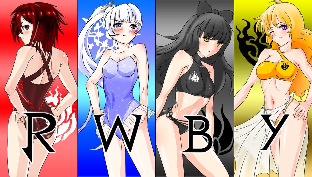 RWBY Girls in swimsuits | Scrolller