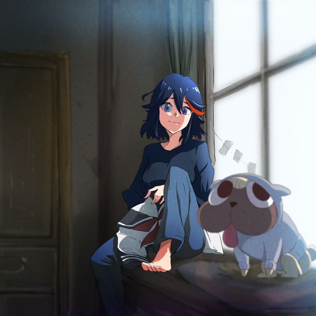 Ryuko and Guts | Scrolller