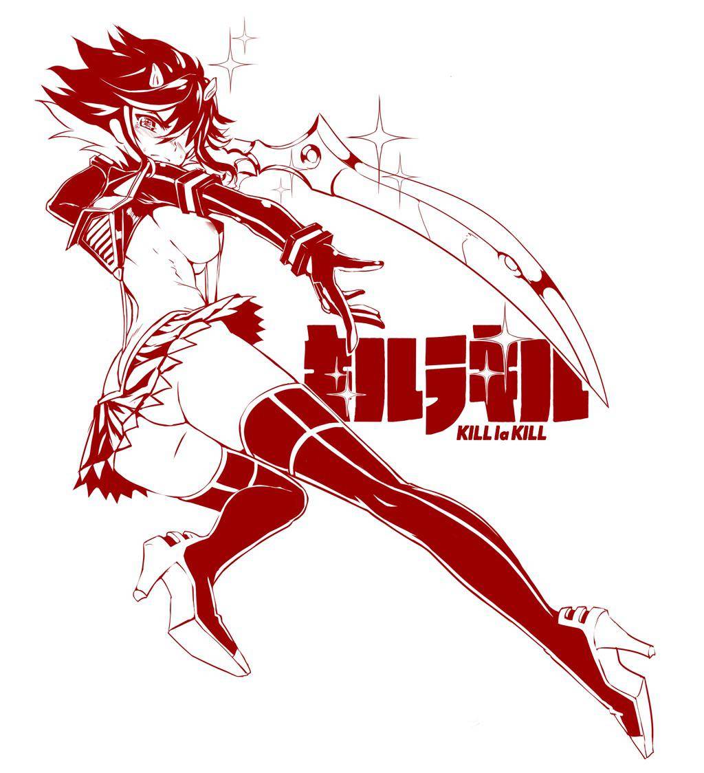 Ryuko in battle | Scrolller