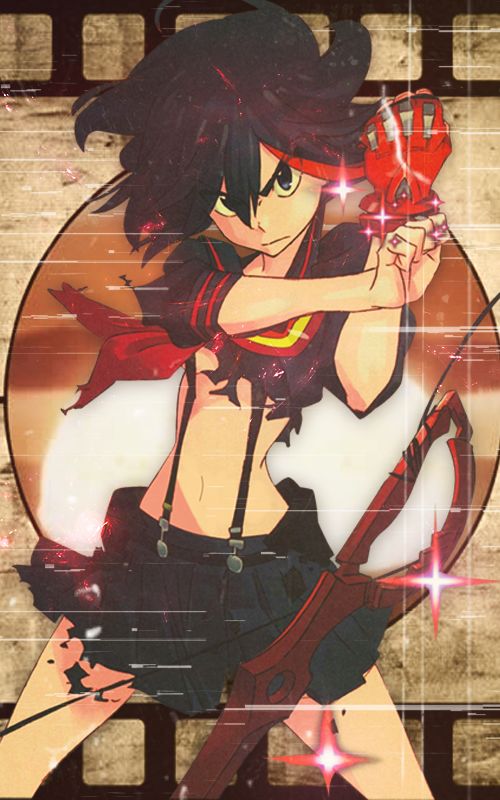 Ryuuko Matoi - Old Film Theme [OC] | Scrolller