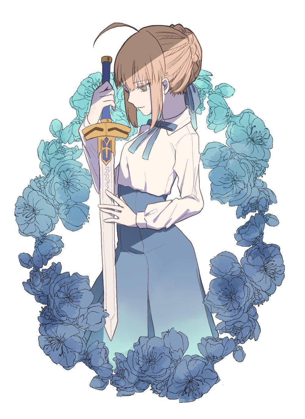 Saber and Excalibur | Scrolller