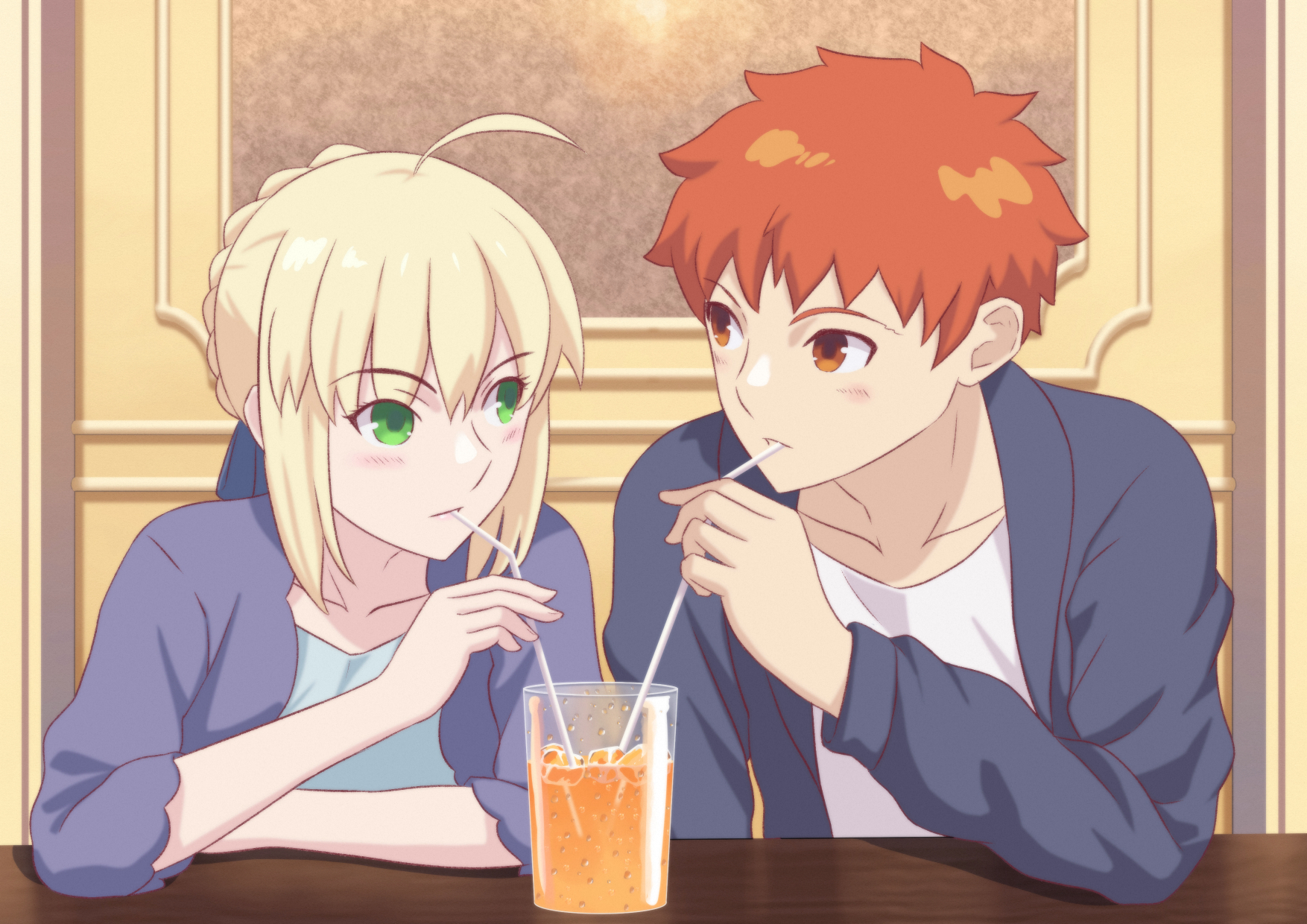Saber x Shirou [Throb..Throb] | Scrolller