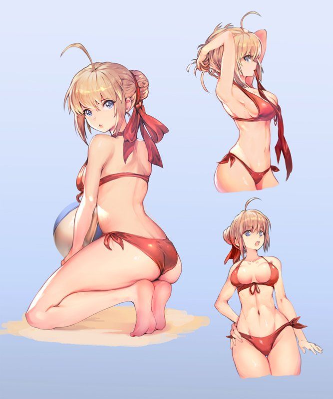 Saber's Beach Body [Fate Series] | Scrolller