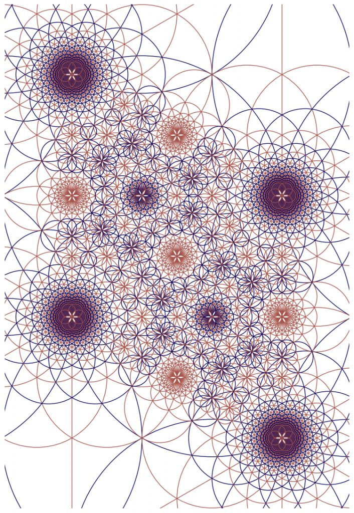 Sacred geometry in mathematics. Schmidt arrangement of Einstein integers. Link in comments ...