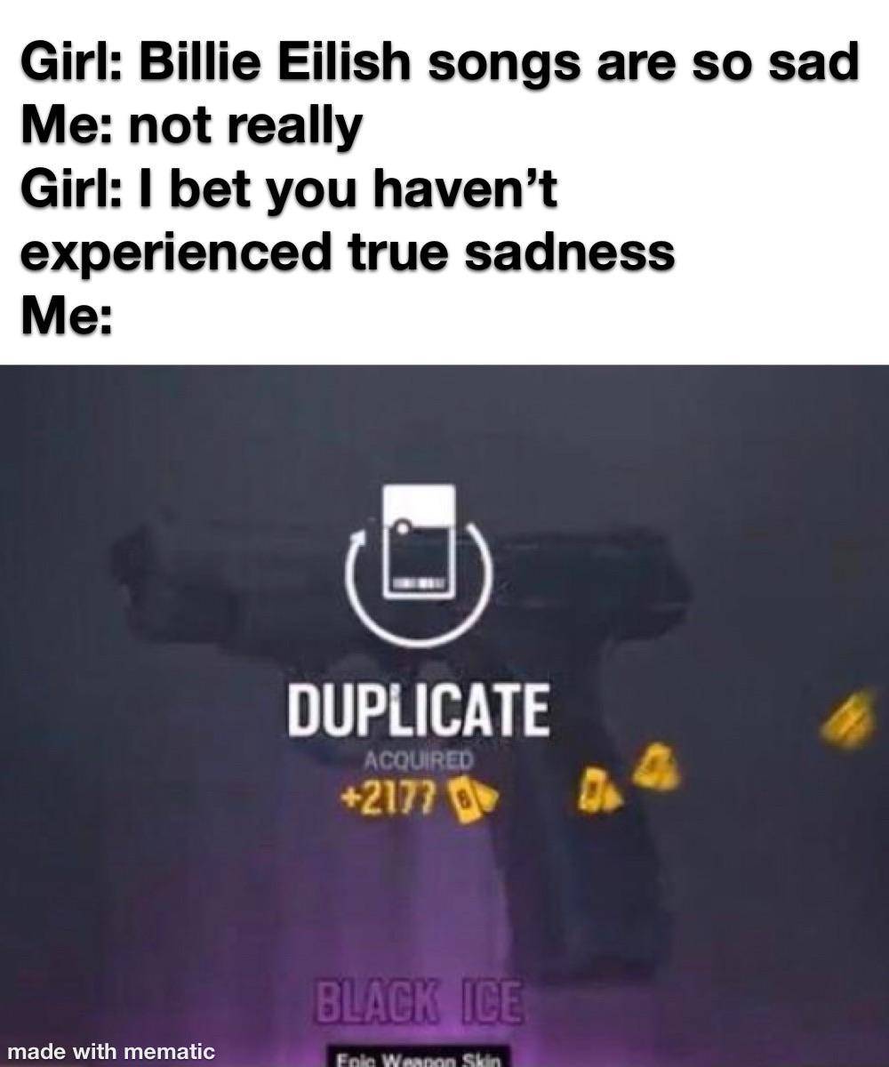 Sad depression noise. | Scrolller