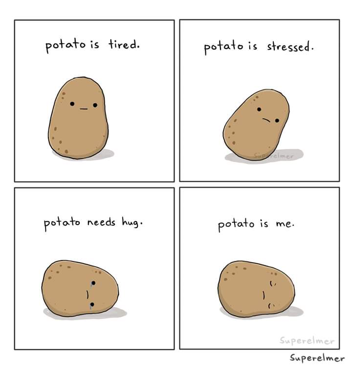 Sad potato | Scrolller