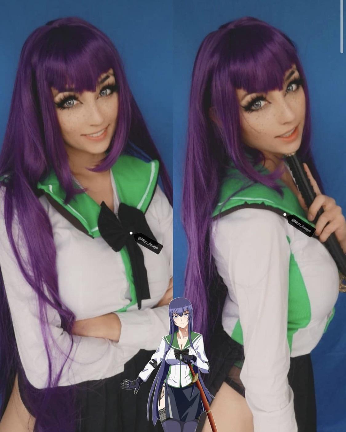 Saeko Busujima From Hotd By Miyu Ameya Scrolller