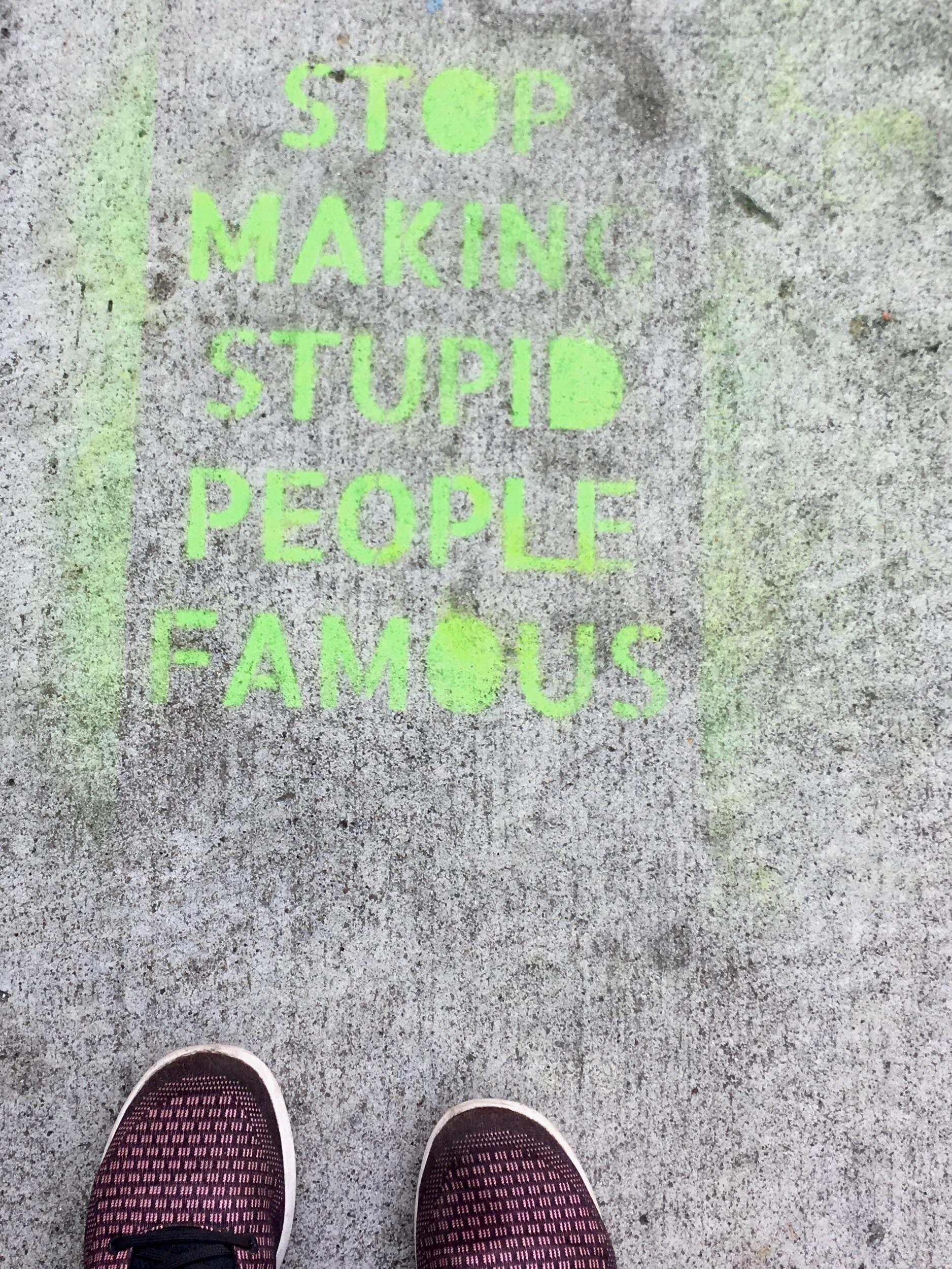 Sage advice from the pavement | Scrolller