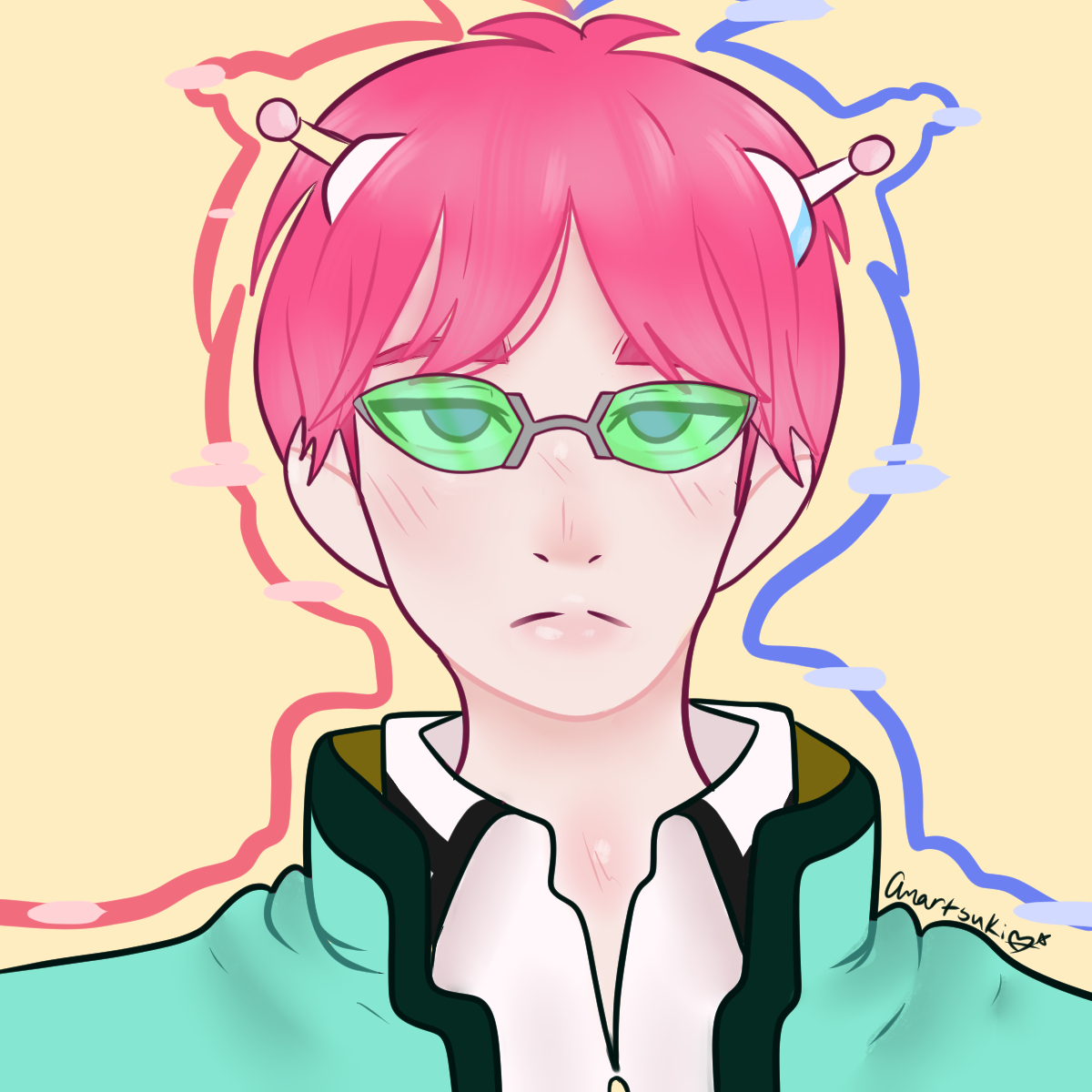 Saiki K fanart, took me a few hours, hope you like it | Scrolller