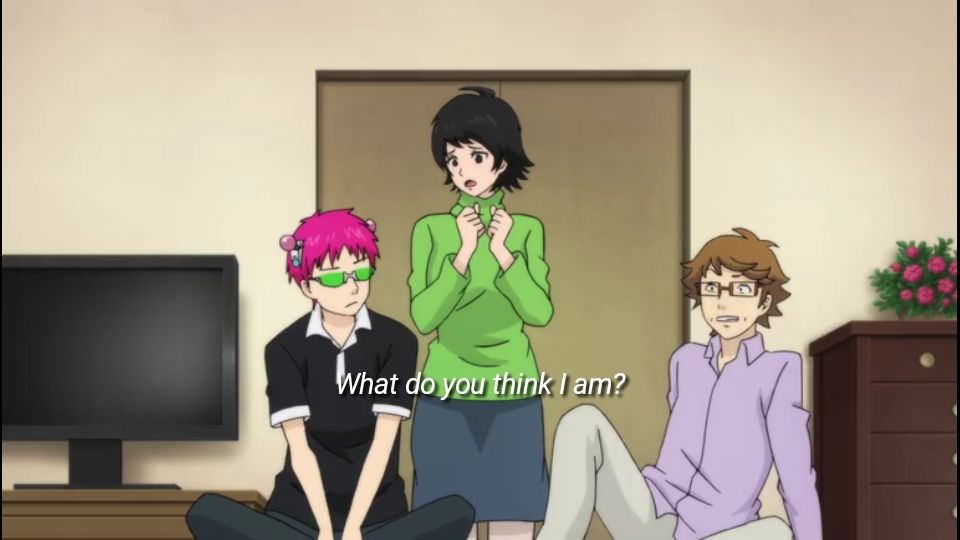 Saiki sitting and why tf is it so cute | Scrolller