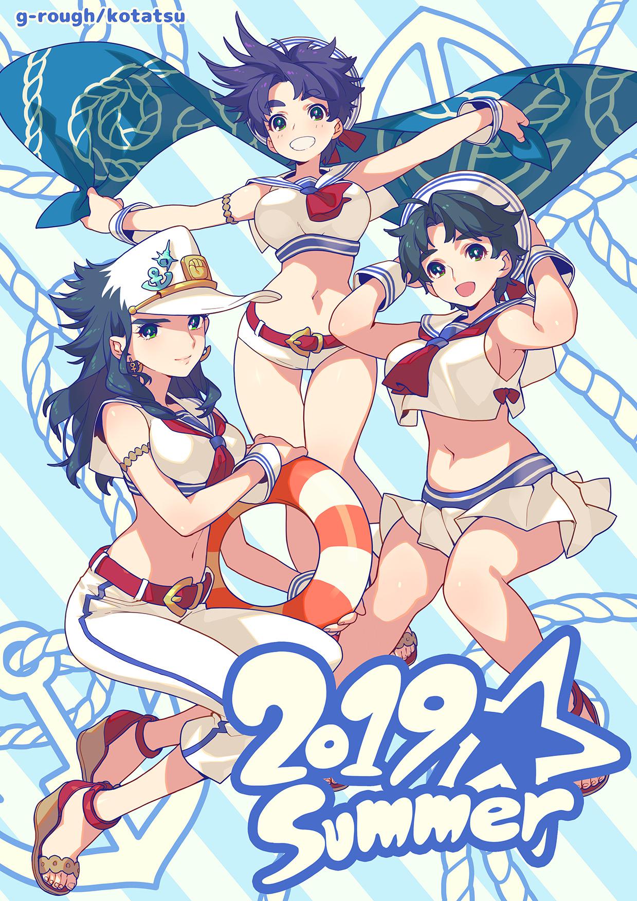 Sailor Trio | Scrolller